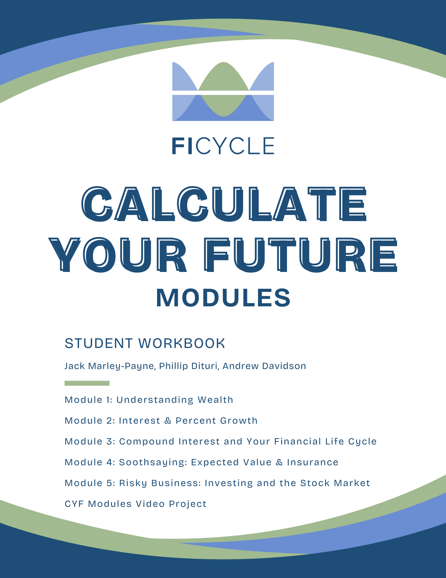 Calculate Your Future Modules Workbook - FiCycle Math